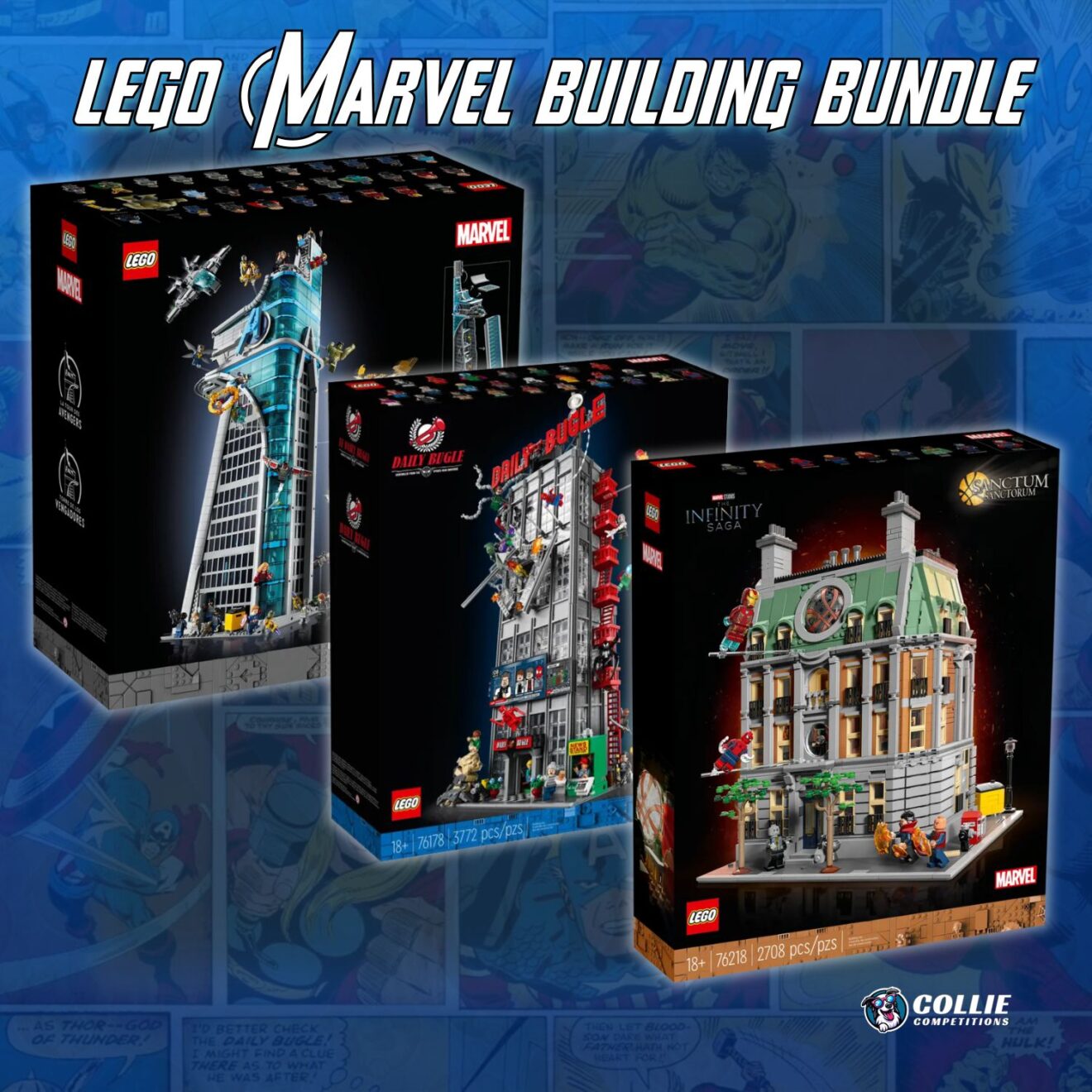 Lego Marvel Big Building Bundle + Instants #6 | Collie Competitions