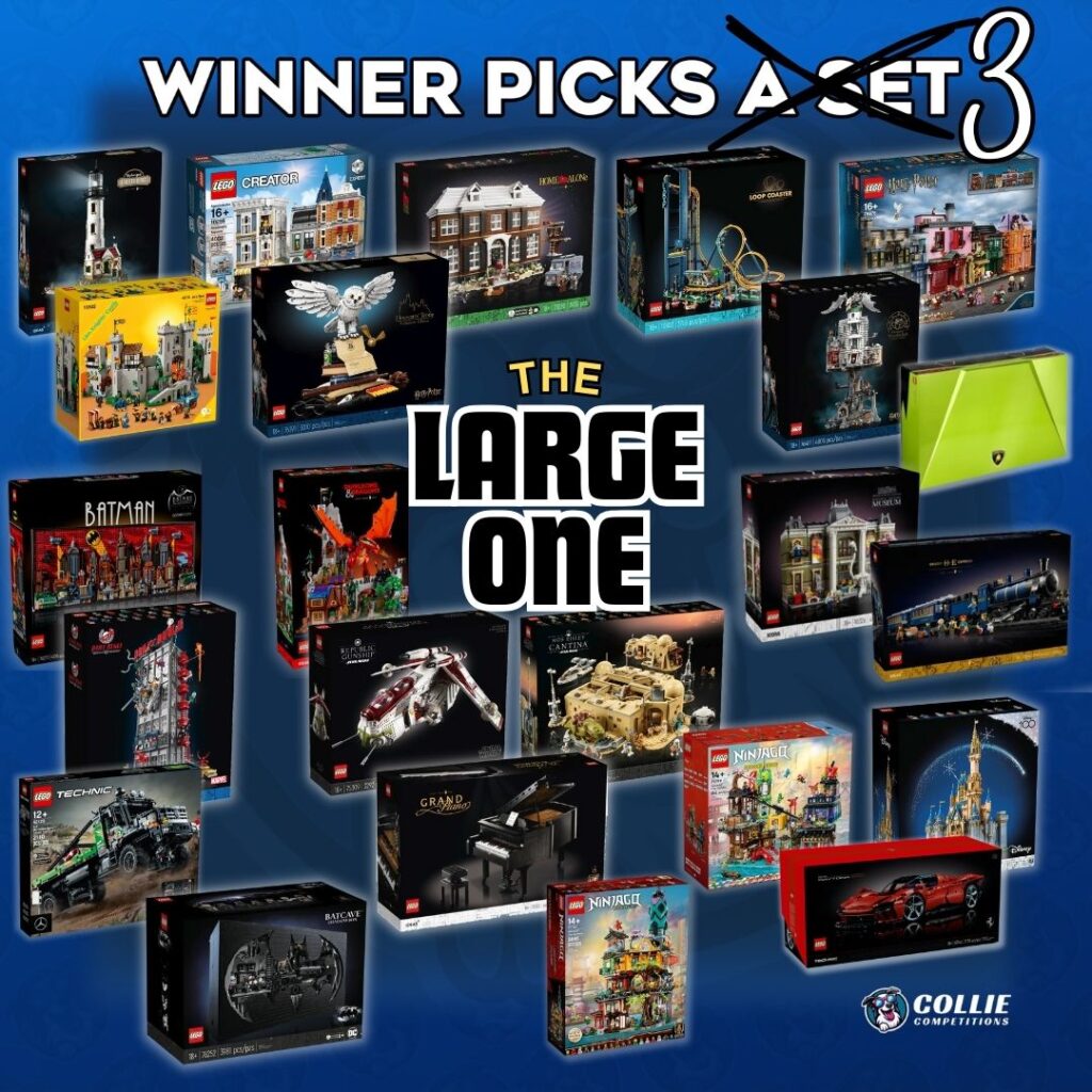 Lego The Large One Competition – Pick 3 Sets #4 | Collie Competitions