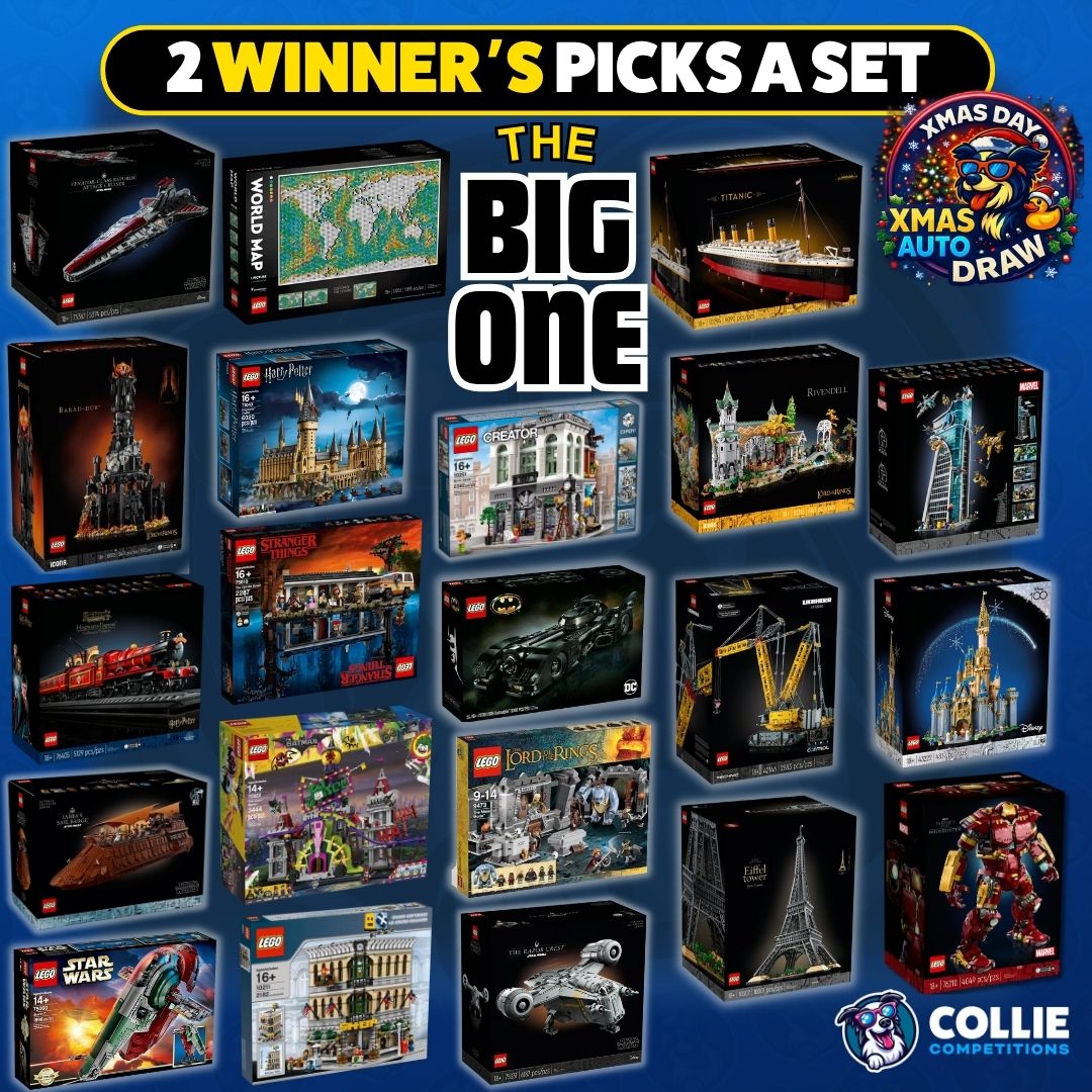 THE BIG ONE -2 WINNER'S PICK A LEGO SET #4 | Collie Competitions