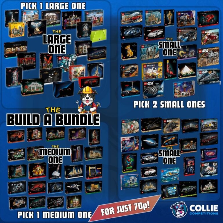 LEGO Prize Competitions - Win LEGO Sets Every Day | Collie Competitions