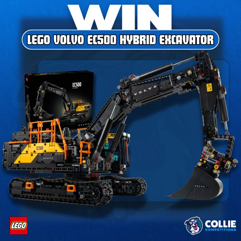 LEGO Volvo EC500 Hybrid Excavator 42215 Pre-Order | Collie Competitions