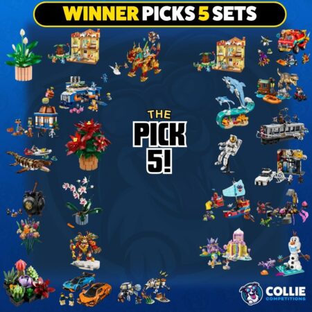 The Pick 5 - Winner Pick 5 LEGO Sets | Collie Competitions