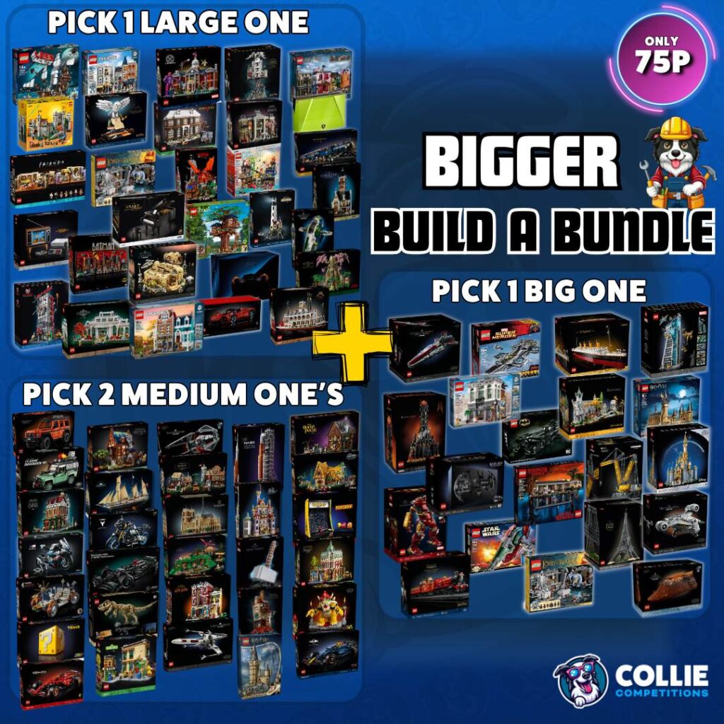 BIGGER Build a LEGO Bundle | Collie Competitions