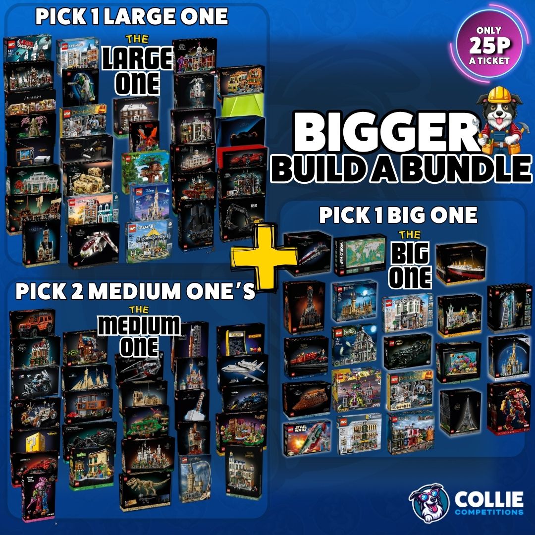 BIGGER Build a LEGO Bundle #8 | Collie Competitions
